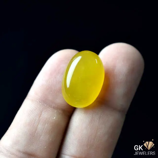 Yellow Yaqoot Stone